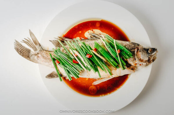 Auténtico pescado chino al vapor | Info Cafe