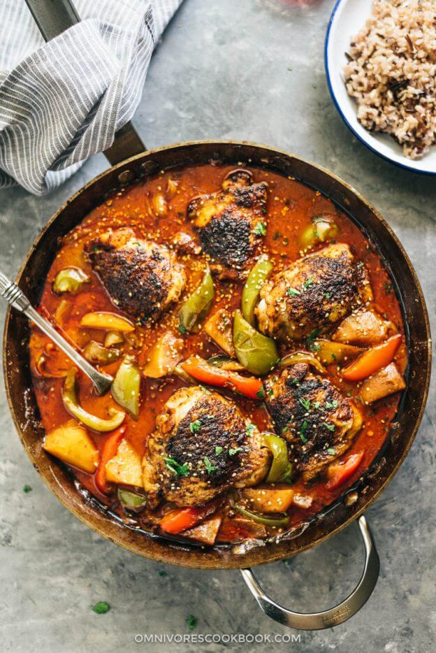 African Chicken (Macanese One-Pan Chicken Curry, 非洲鸡) - Omnivore's Cookbook