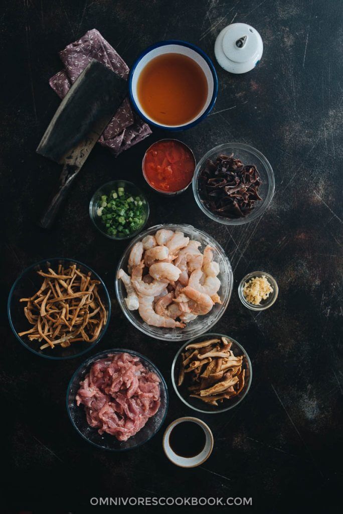 The Best Chinese Noodle Sauce (Da Lu Mian, 打卤面) - Omnivore's Cookbook