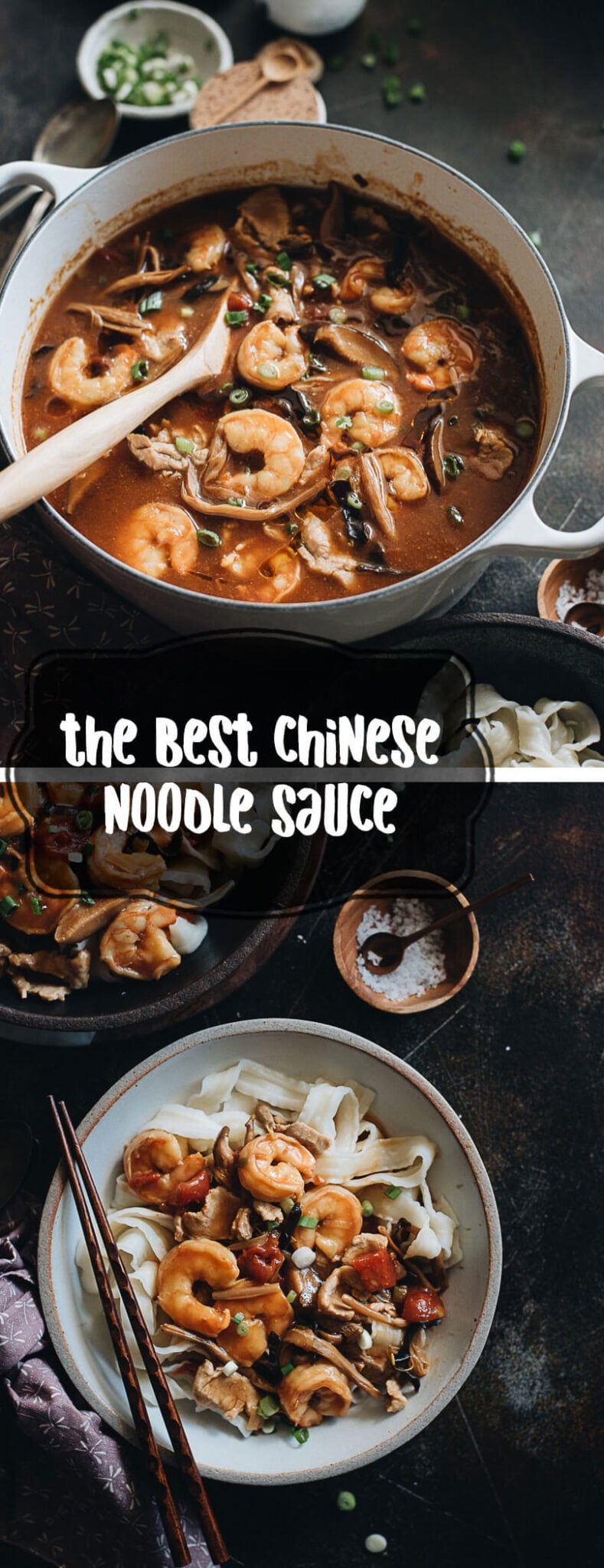 The Best Chinese Noodle Sauce (Da Lu Mian, 打卤面) - Omnivore's Cookbook