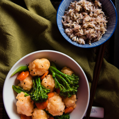 XO Noodles with Shrimp - Omnivore's Cookbook