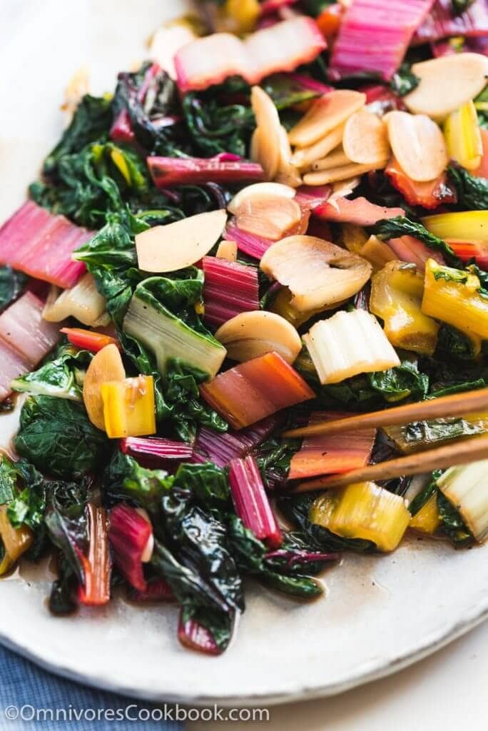 Easy Swiss Chard Stir Fry | Omnivore's Cookbook