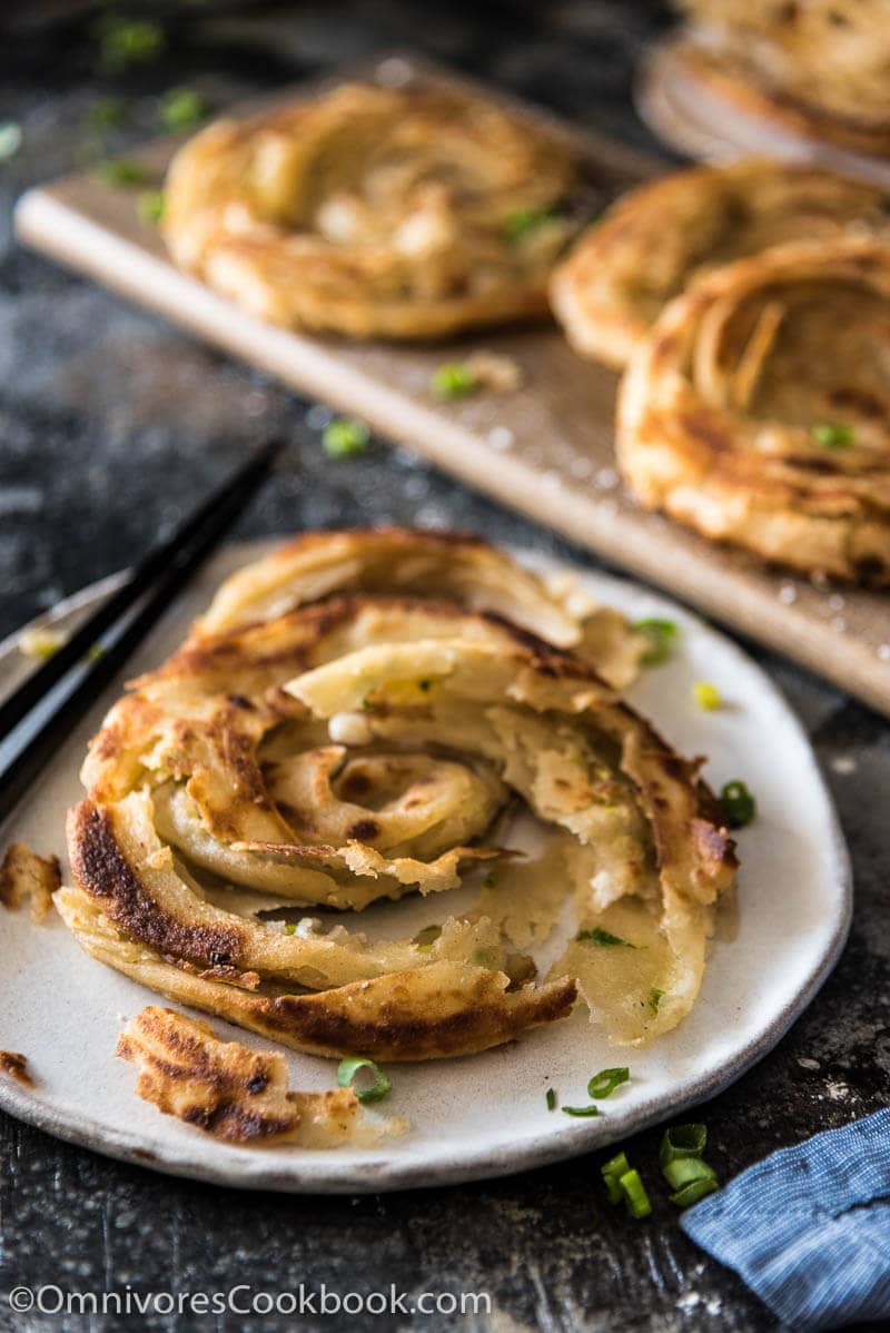 Authentic Chinese Scallion Pancakes (葱油饼) | Omnivore's Cookbook