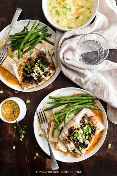 Steamed Fish with Black Bean Sauce (plus Baked Version) - Omnivore's ...