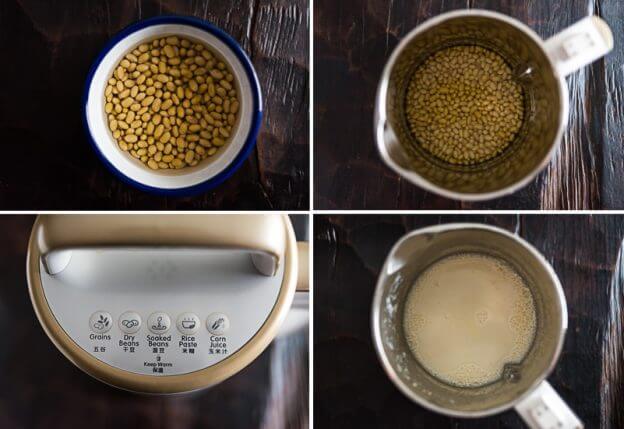 Homemade Soy Milk (with Soy Milk Maker, 豆浆) - Omnivore's Cookbook
