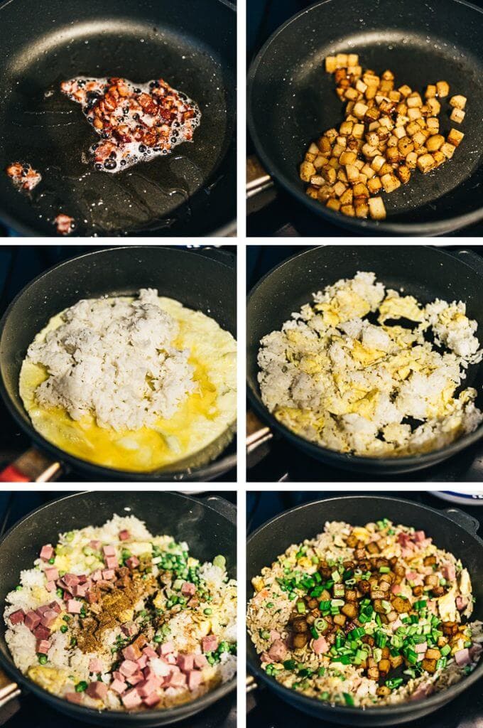 Potato Fried Rice (土豆炒饭) - Omnivore's Cookbook
