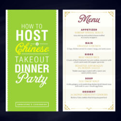 Chinese Takeout Dinner Party - Chinese Dinner Party Menu #1 - Omnivore ...