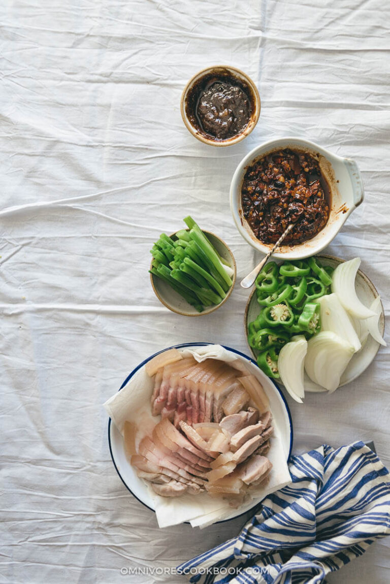 Twice Cooked Pork (回锅肉) & A Sauce Recipe - Omnivore's Cookbook