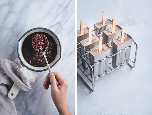 Creamy Red Bean Popsicles (红豆冰棍) - Omnivore's Cookbook
