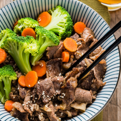 Beef Rice Bowl (肥牛饭) - Omnivore's Cookbook