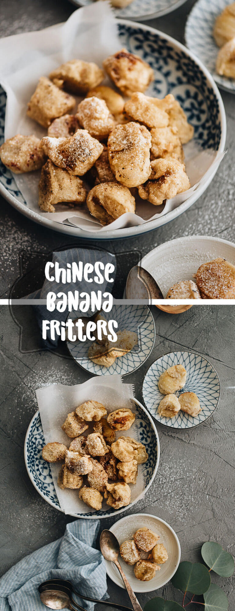 Chinese Banana Fritters (炸香蕉, fried banana) - Omnivore's Cookbook