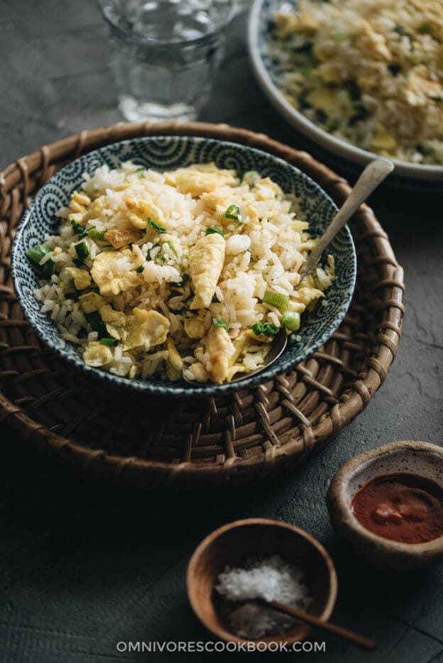 3-Ingredient Egg Fried Rice (蛋炒饭) - Omnivore's Cookbook