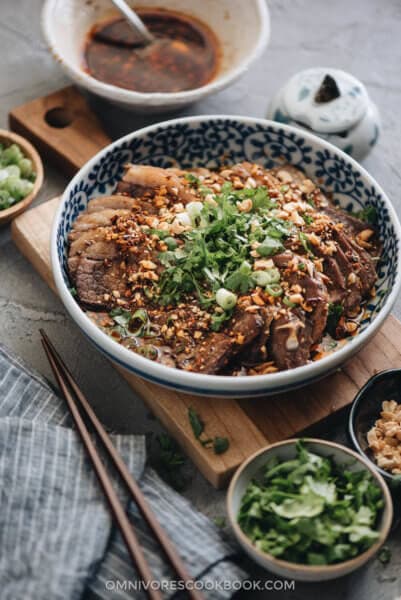 Fu Qi Fei Pian (Sichuan Sliced Beef in Chili Sauce, 夫妻肺片) - Omnivore's ...