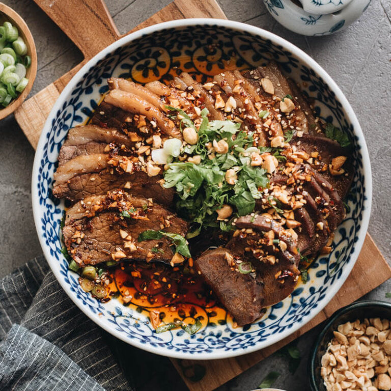 Fu Qi Fei Pian (Sichuan Sliced Beef in Chili Sauce, 夫妻肺片) - Omnivore's ...