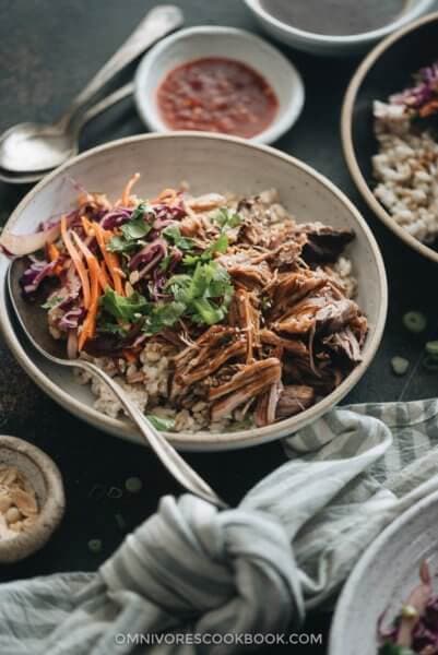 Asian-Style Instant Pot Pulled Pork - Omnivore's Cookbook