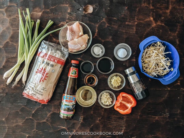 15-Minute Chicken Chow Fun (Chicken Fried Rice Noodles) - Omnivore's ...