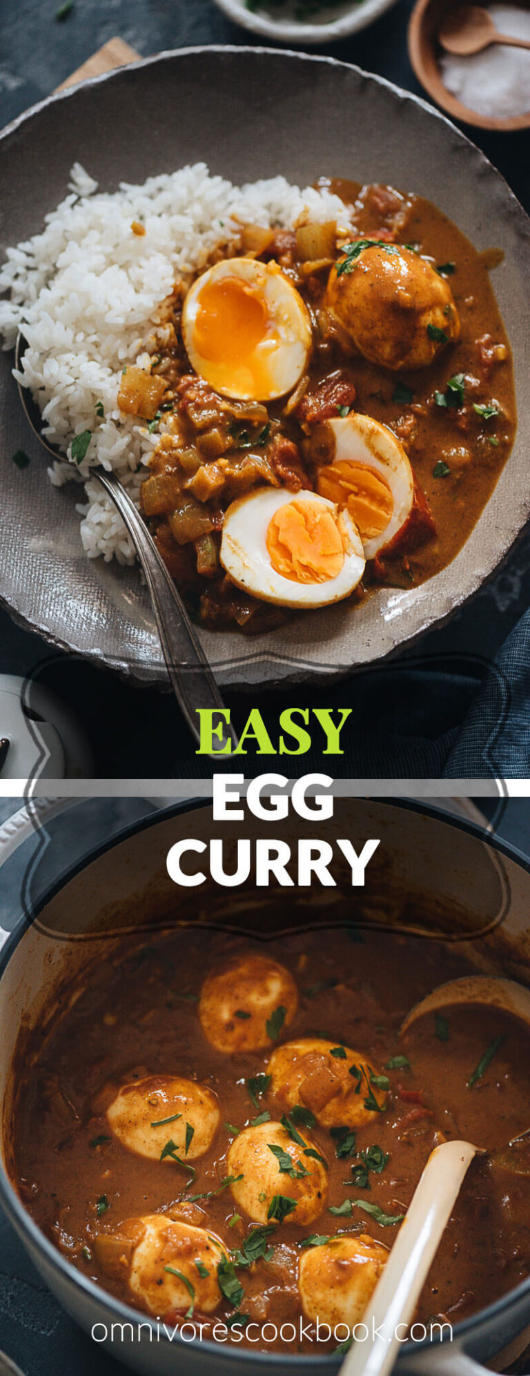 Easy Egg Curry - Omnivore's Cookbook