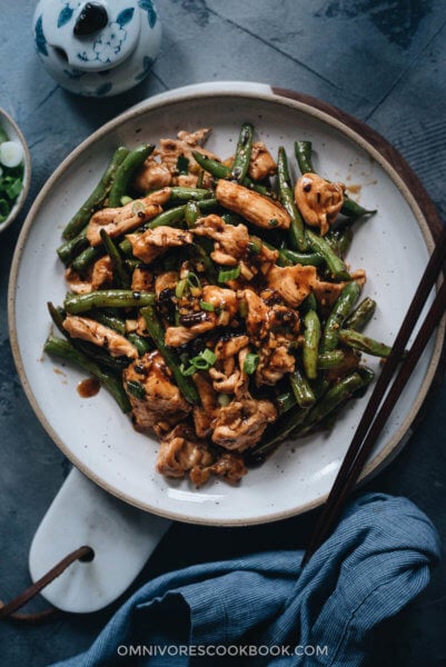 String Bean Chicken - Omnivore's Cookbook