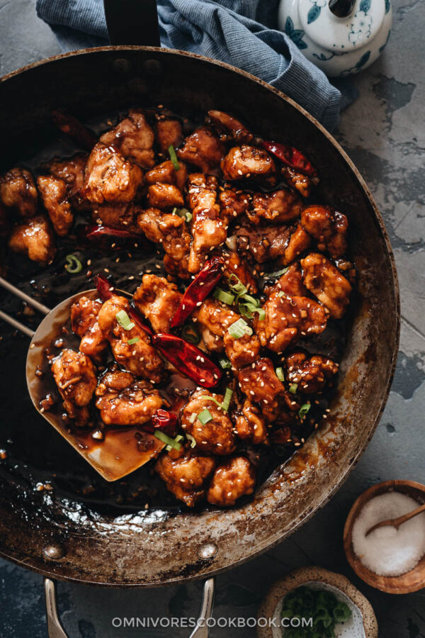 General Tso's Chicken (Crispy Chicken Without Deep-Frying) - Omnivore's ...