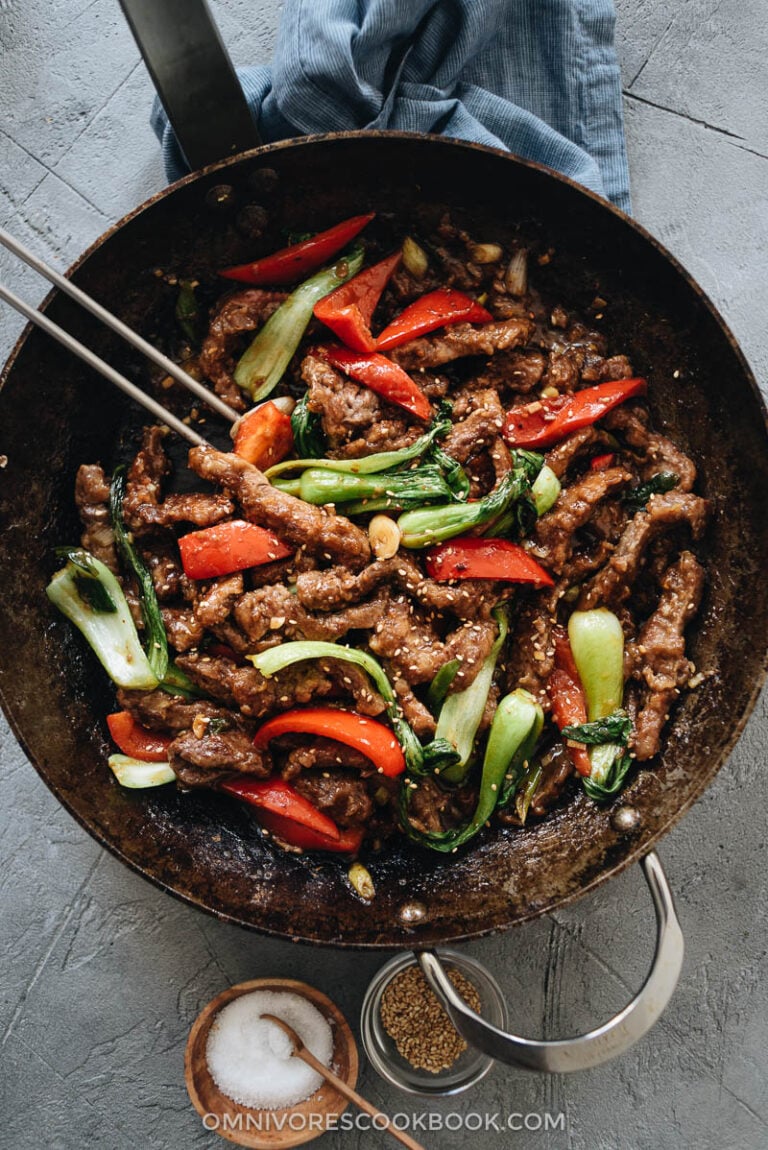 Ginger Beef Stir Fry - Omnivore's Cookbook