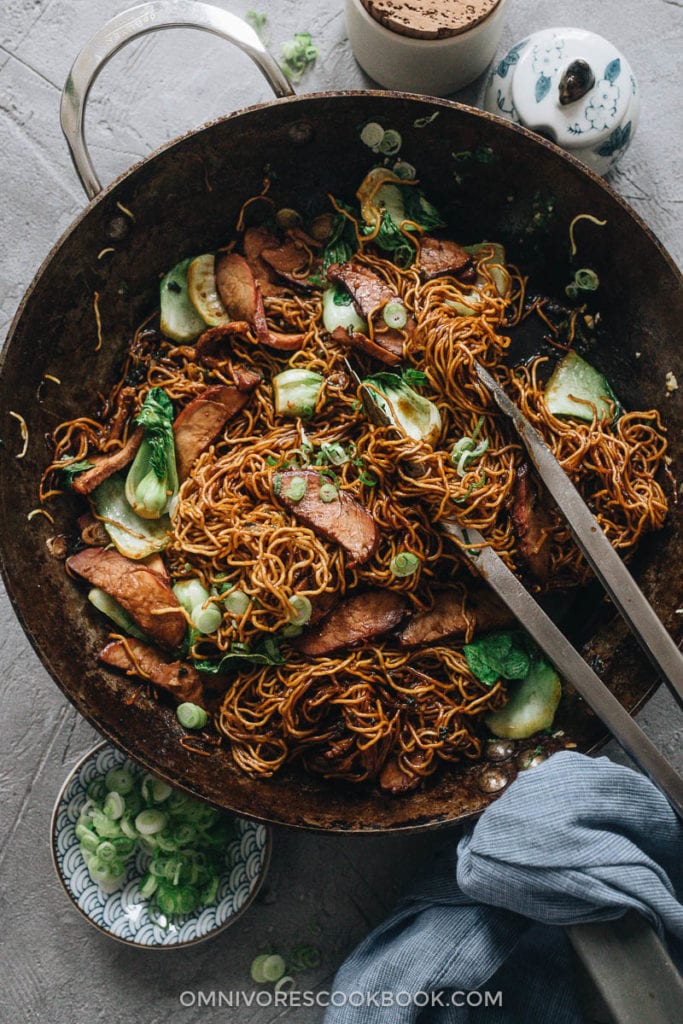 Char Siu Chow Mein (叉烧炒面) - Omnivore's Cookbook