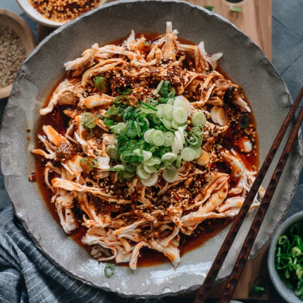 Chinese Bang Bang Chicken (棒棒鸡) - Omnivore's Cookbook