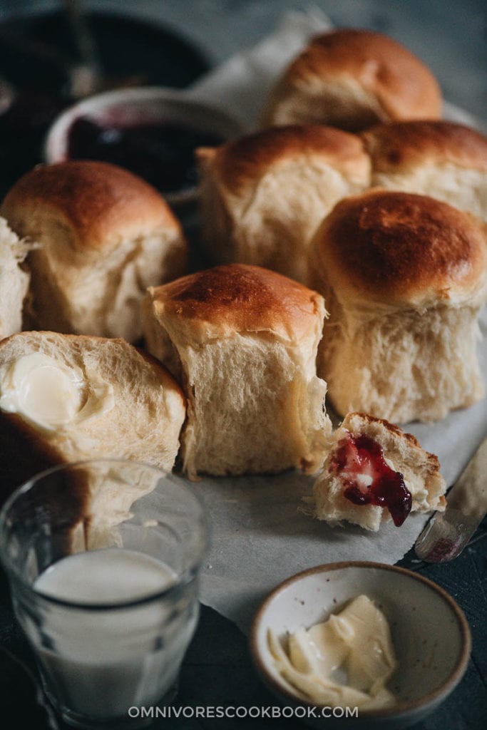 Easy Milk Bread Rolls - Omnivore's Cookbook