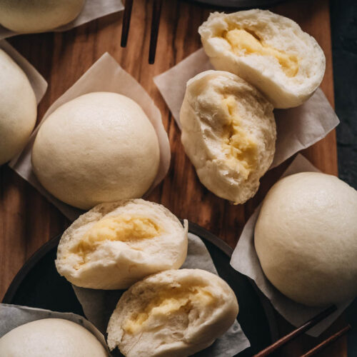 Chinese Coconut Buns (Cocktail Buns) - Omnivore's Cookbook