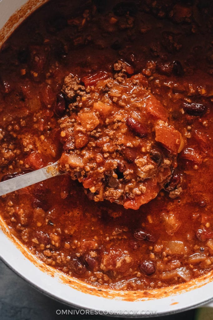 Chinese Chili (Sichuan Style) - Omnivore's Cookbook