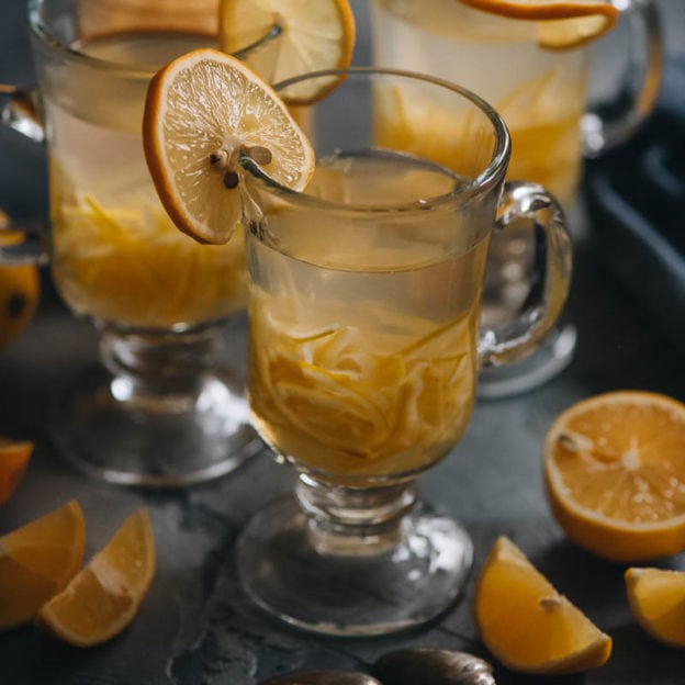 Easy Citron Tea (Made with Meyer Lemons) - Omnivore's Cookbook