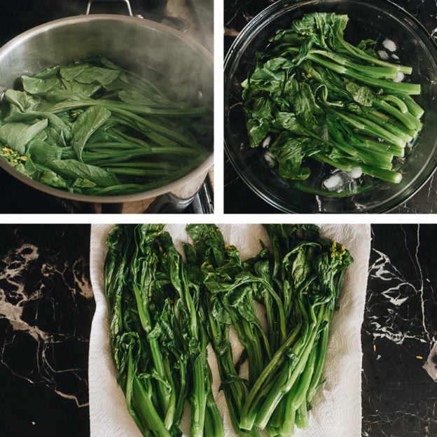 Choy Sum with Garlic Sauce - Omnivore's Cookbook