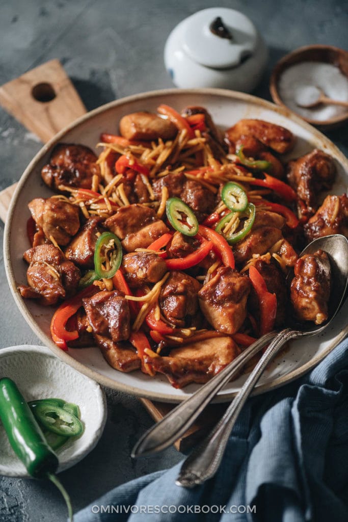 Ginger Chicken Stir Fry - Omnivore's Cookbook