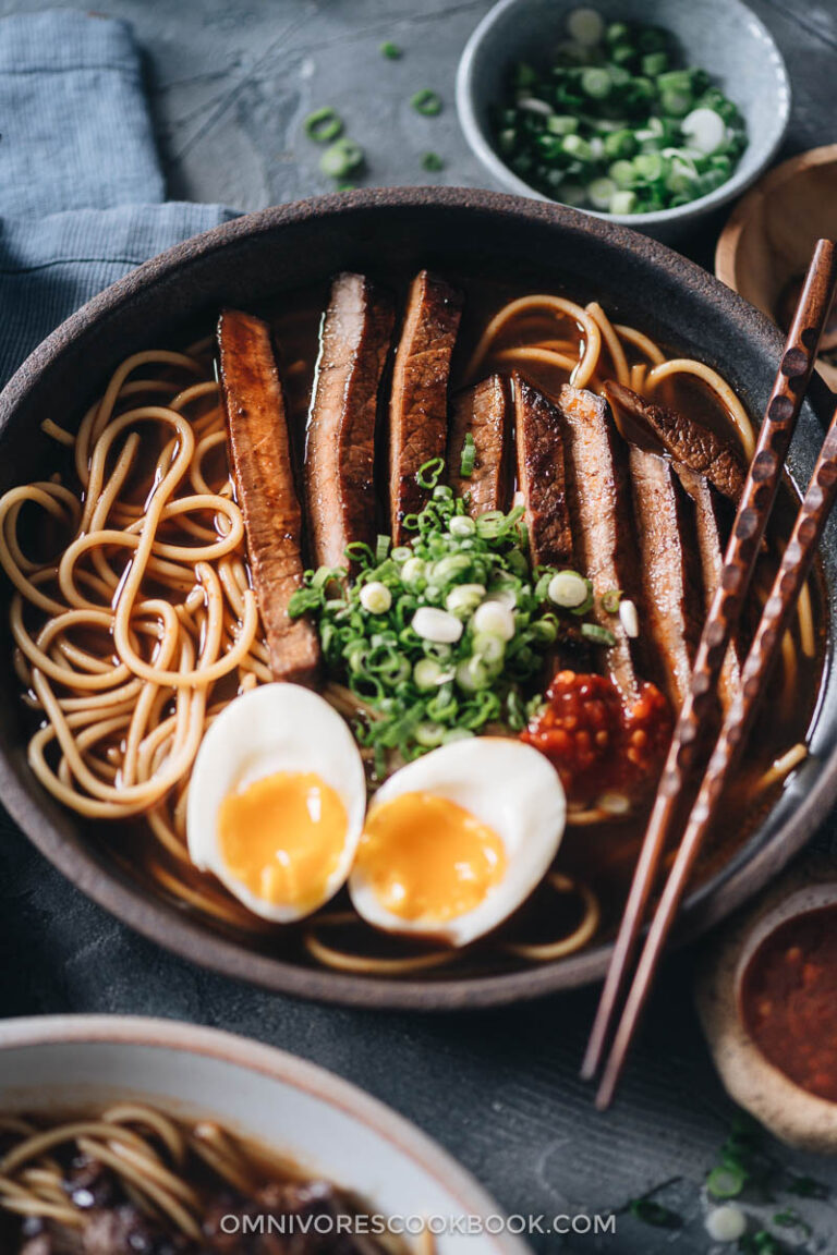 Yaka Mein (Beef Noodle Soup) - Omnivore's Cookbook