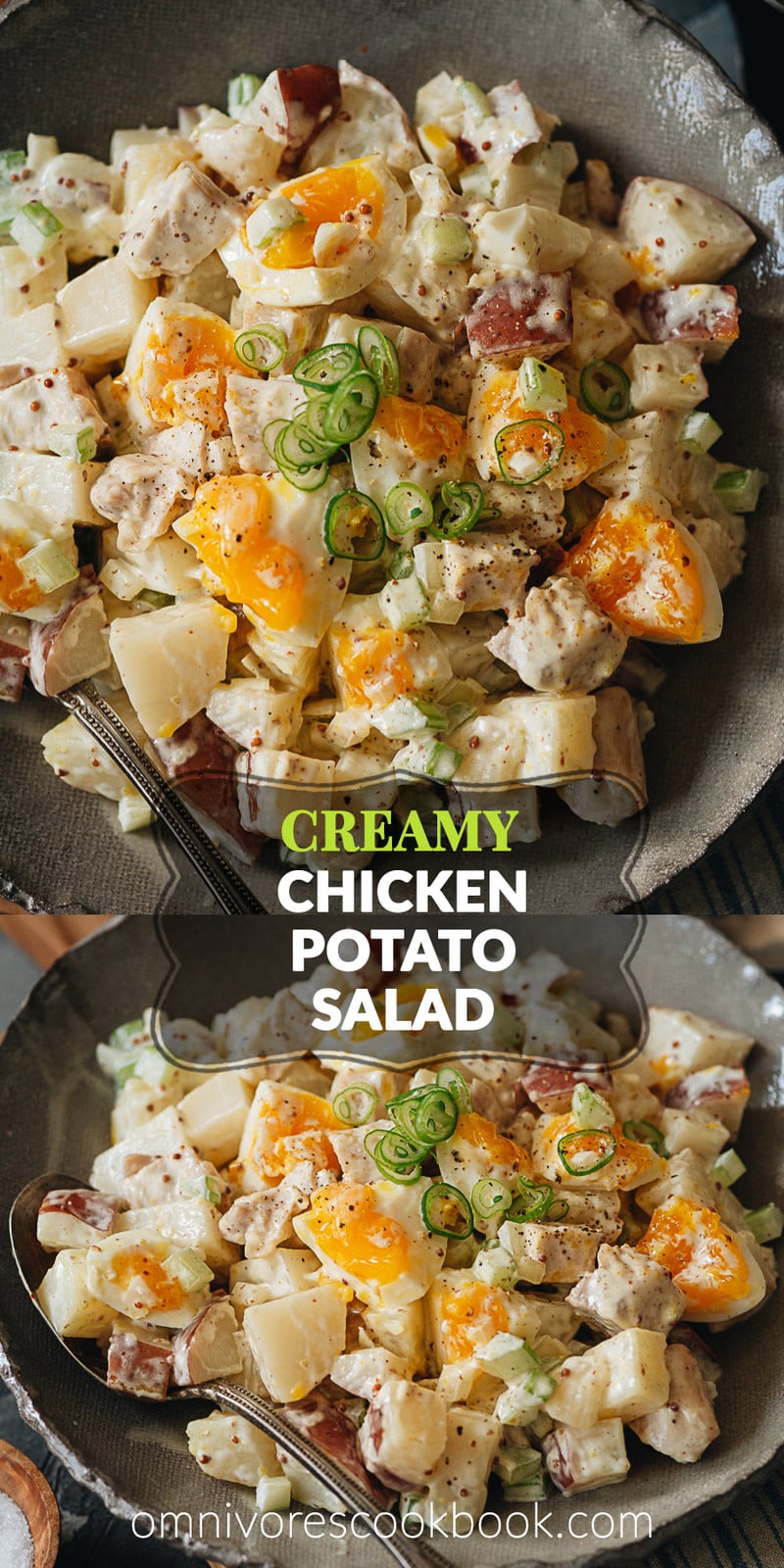 Creamy Chicken Potato Salad Omnivores Cookbook