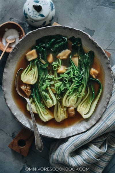 Bok Choy Soup - Omnivore's Cookbook