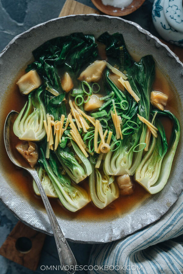 Bok Choy Soup - Omnivore's Cookbook