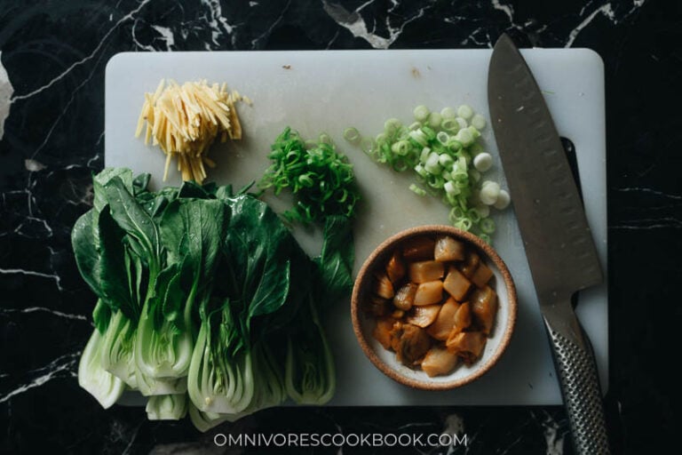 Bok Choy Soup - Omnivore's Cookbook