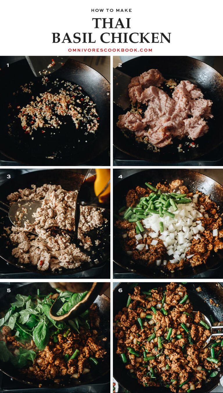 Thai Basil Chicken (Pad Krapow Gai) - Omnivore's Cookbook