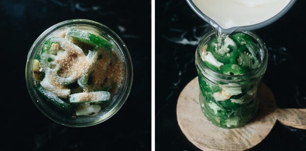 Chinese Pickled Peppers (Quick Pickled Pao Jiao) - Omnivore's Cookbook