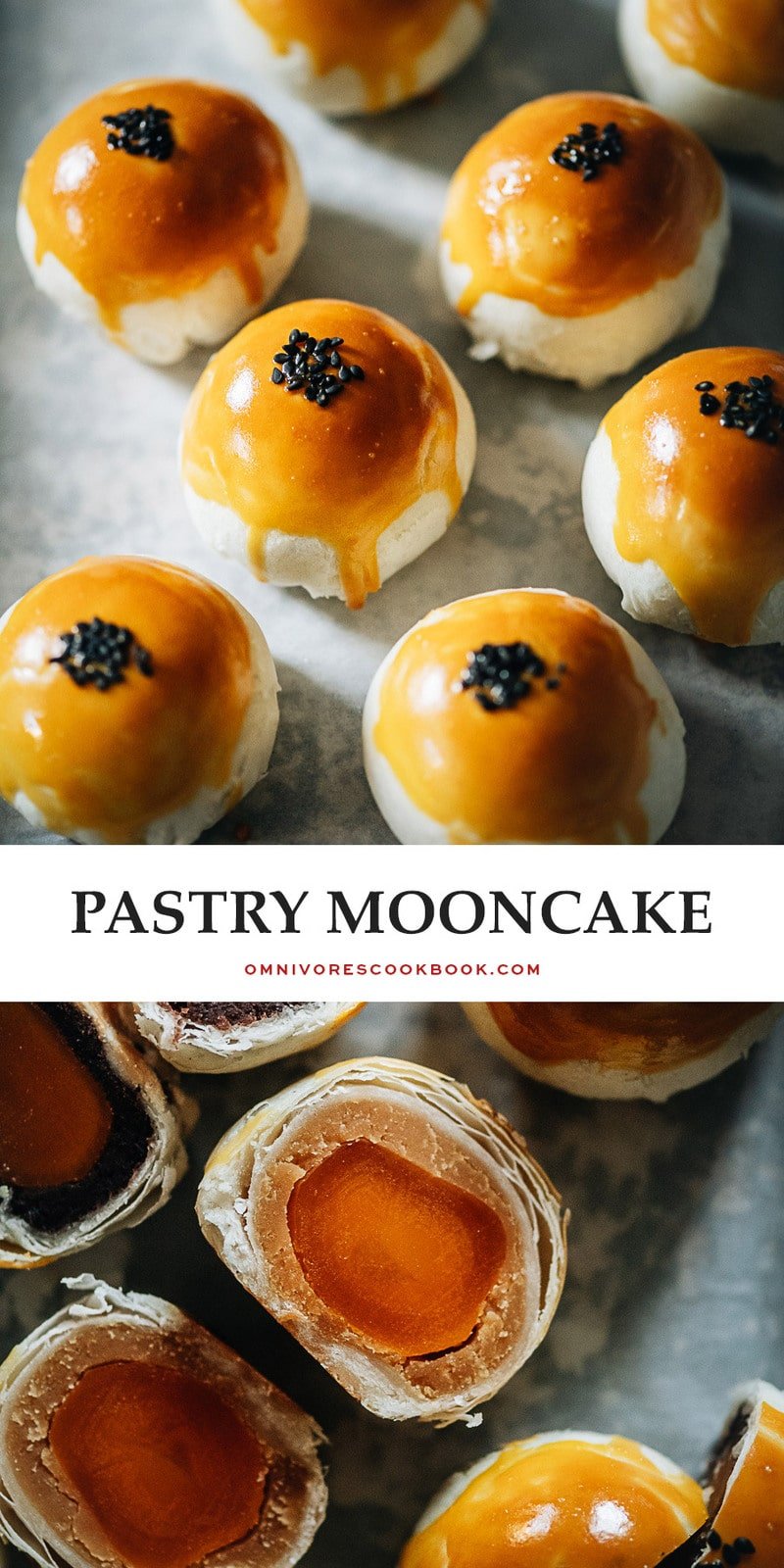 Dan Huang Su (Pastry Mooncake with Salty Egg Yolk, 蛋黄酥) - Omnivore's ...