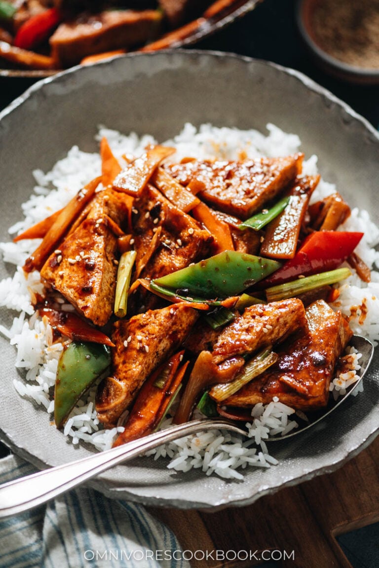 Home Style Tofu (家常豆腐) - Omnivore's Cookbook