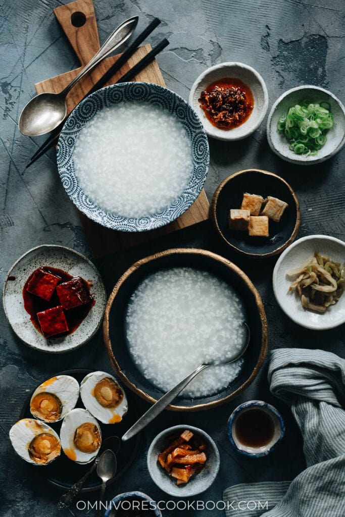 How to Make Congee (Plain Congee, 白粥) - Omnivore's Cookbook