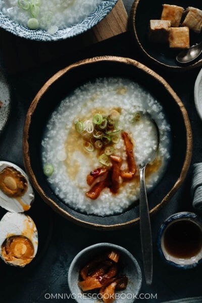 How to Make Congee (Plain Congee, 白粥) - Omnivore's Cookbook