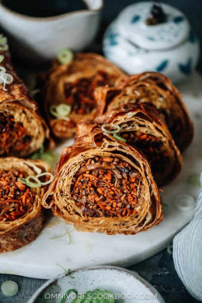 Vegetarian Duck (素鸭) Vegan Holiday Loaf - Omnivore's Cookbook