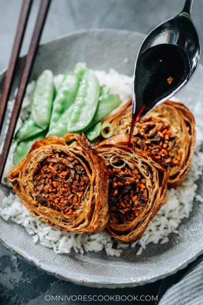 Vegetarian Duck (素鸭) Vegan Holiday Loaf - Omnivore's Cookbook