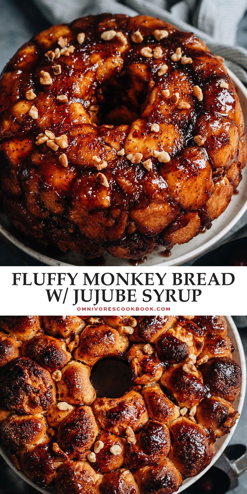 Fluffy Monkey Bread with Jujube Syrup - Omnivore's Cookbook