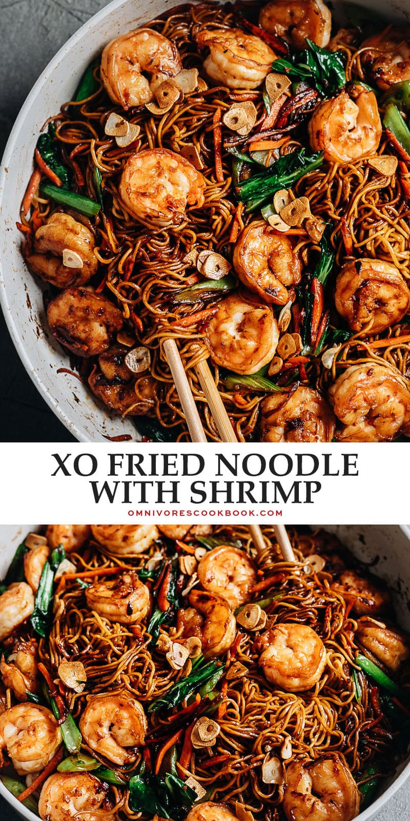 XO Noodles with Shrimp - Omnivore's Cookbook