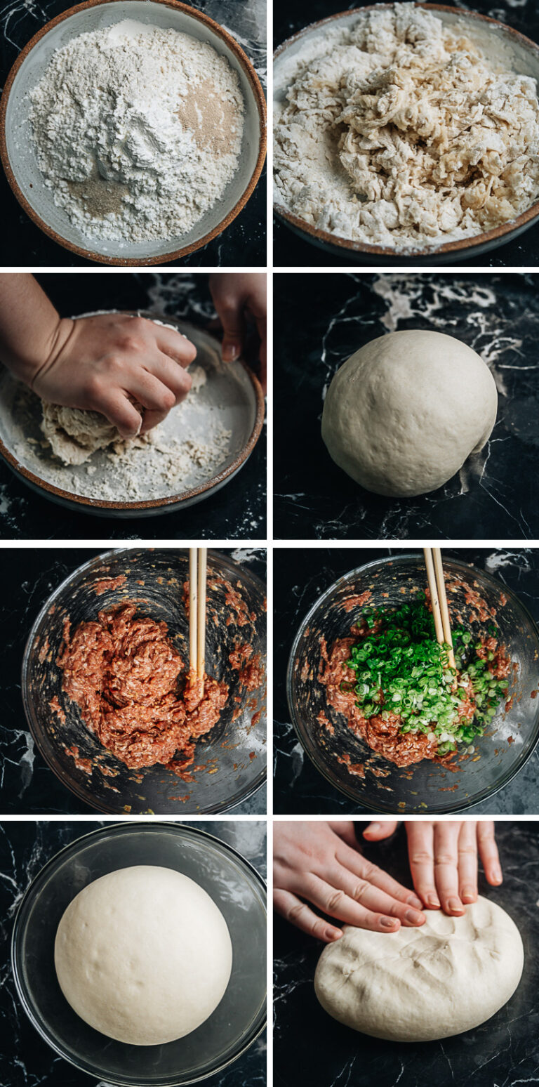 Sheng Jian Bao 生煎包 Shanghai Pan Fried Pork Buns Omnivores Cookbook