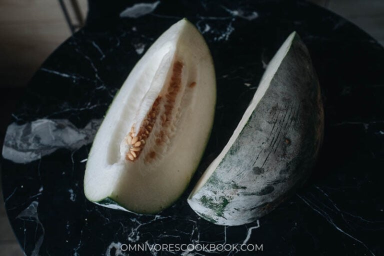 Winter Melon Stir Fry (虾皮炒冬瓜) - Omnivore's Cookbook