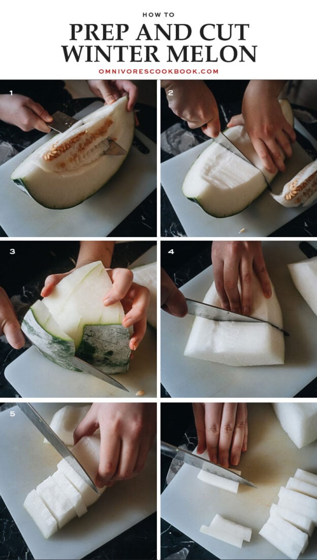 Winter Melon Stir Fry (虾皮炒冬瓜) - Omnivore's Cookbook